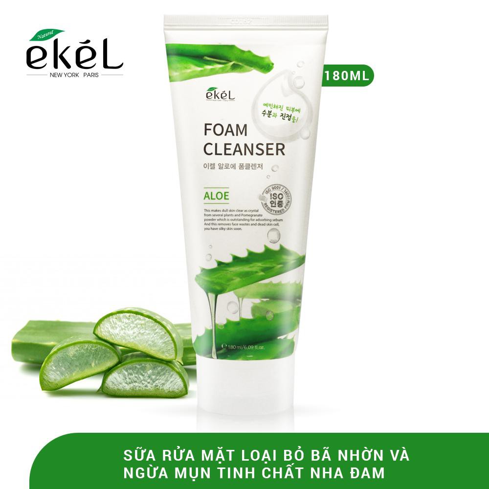 Ekel Aloe Foam Cleasner Aloe Foam Cleasner Aloe Vera Cleanser 180ml ...