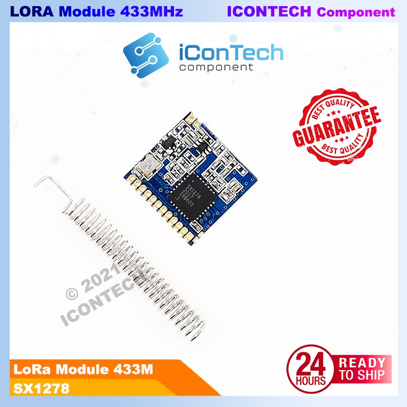 Lora Module 433MHz LoRa SX1278 Long Range RF Wireless Transceiver ...