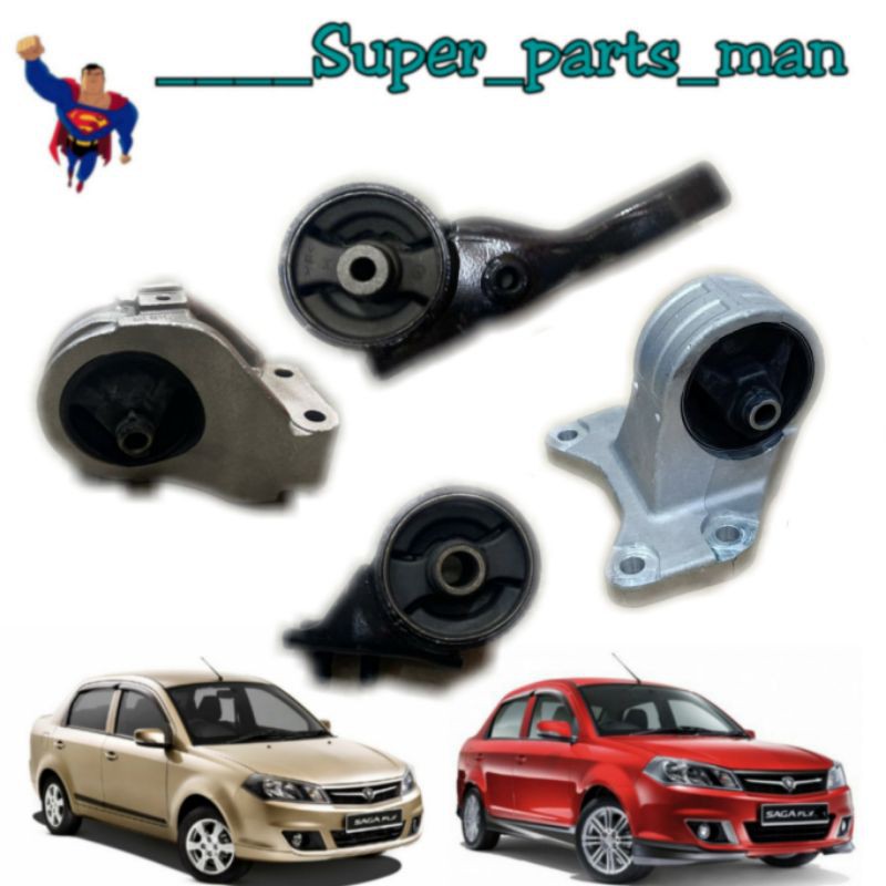 saga flx 1.3 1.6 manual engine mounting mouting set | Shopee Malaysia