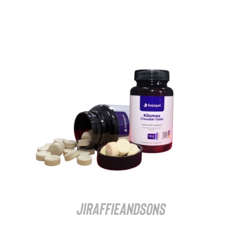 Sejagat Kilomax Weight Gain Supplement 60 Chewable Tablets Lulus KKM ...