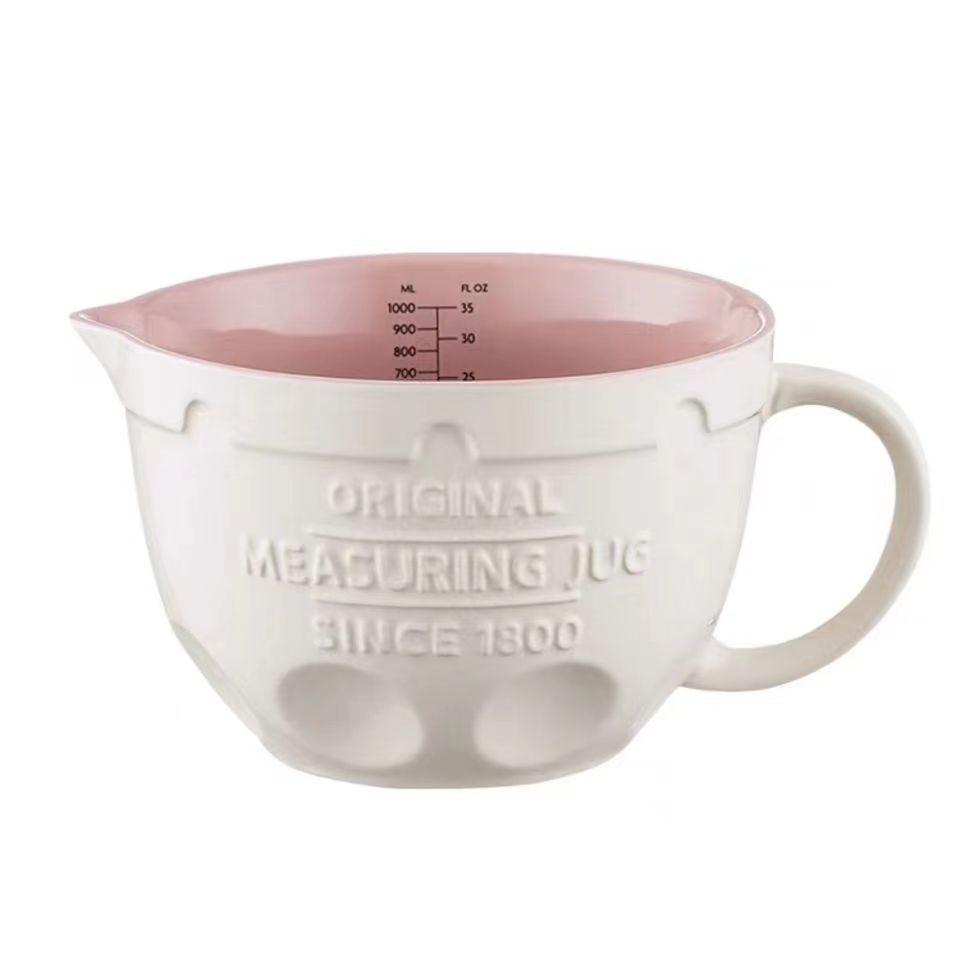 British Mason Cash Measuring Cup Household Ceramic With Scale Baking ...