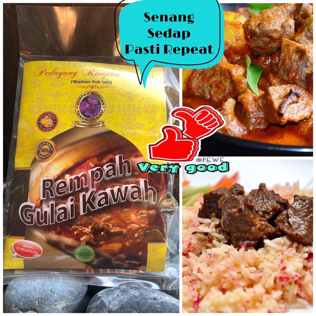 Rempah Gulai Kawah Warisan Pokleh Pasar Payang | Shopee Malaysia