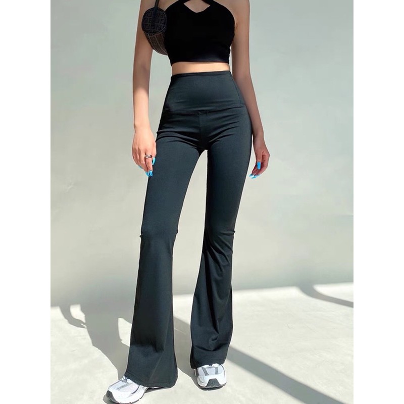 Seluar Palazo/ Women High Waisted Bell Bottom | Shopee Malaysia