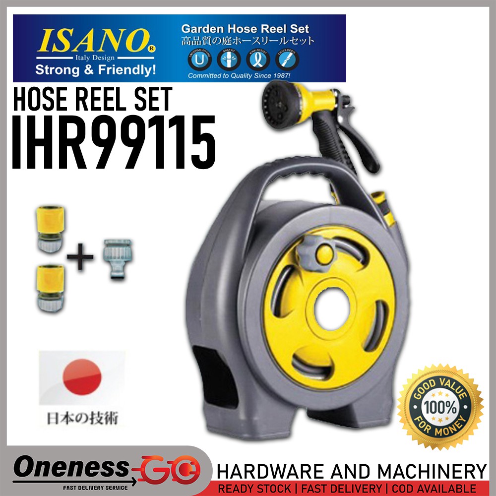 Shipping From KL SPECIAL OFFER 🔥🔥🔥🔥🔥 ISANO HOSE REEL SET - 1/2'' X 11 ...