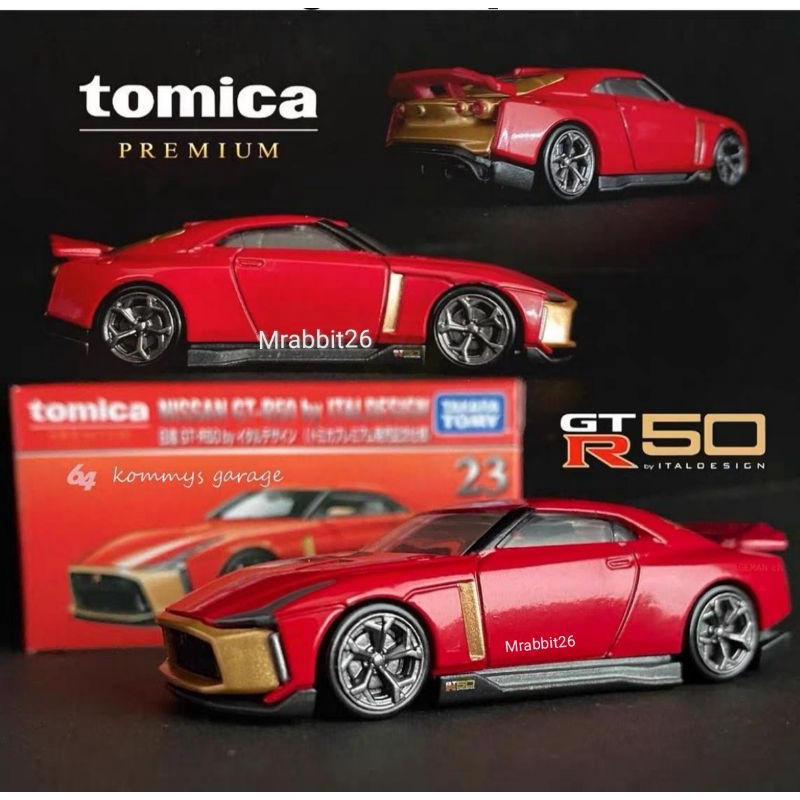 Tomica Premium 23－Nissan GT-R 50 by Italdesign Diecast Model Car Scale ...