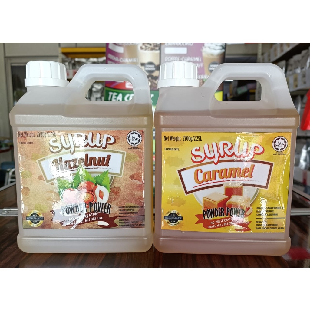 POWDER POWER FLAVOUR SYRUP 2L | Shopee Malaysia