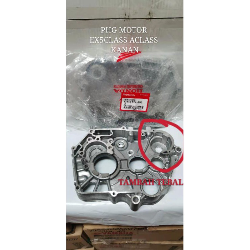 Crankcase Honda EX5 CLASS/EX5 DREAM Quality A Class/Kanan Right RH ...