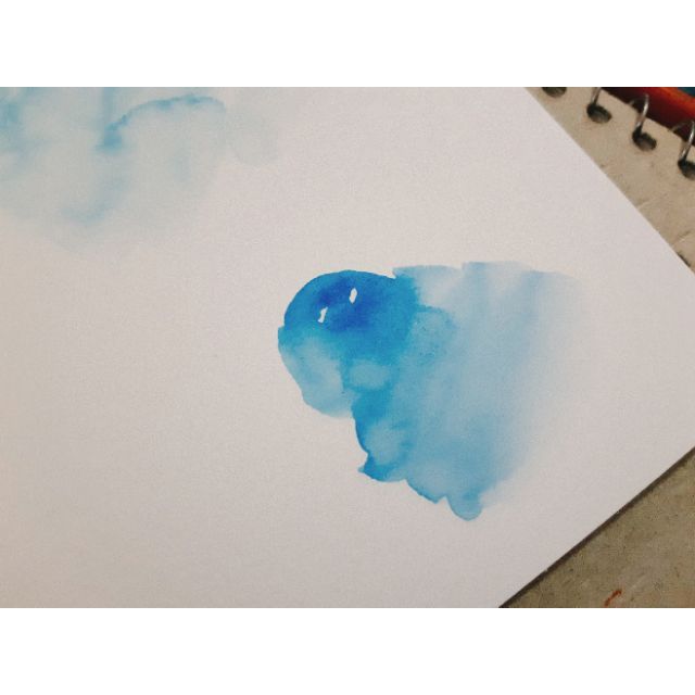 [TABLE OF 5 SHEETS OF DUTCH ODD WATERCOLOR PAPER Size A4 HOT TEXTURE ...