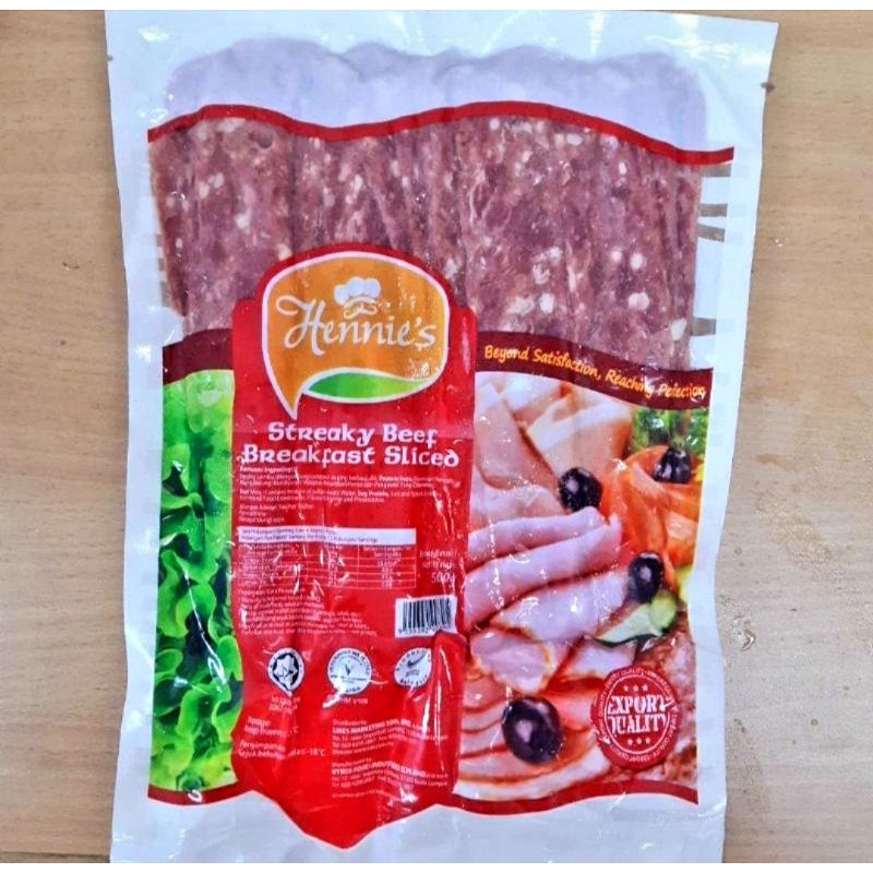 Beef Streaky Slice (Bacon) (HALAL) | Shopee Malaysia