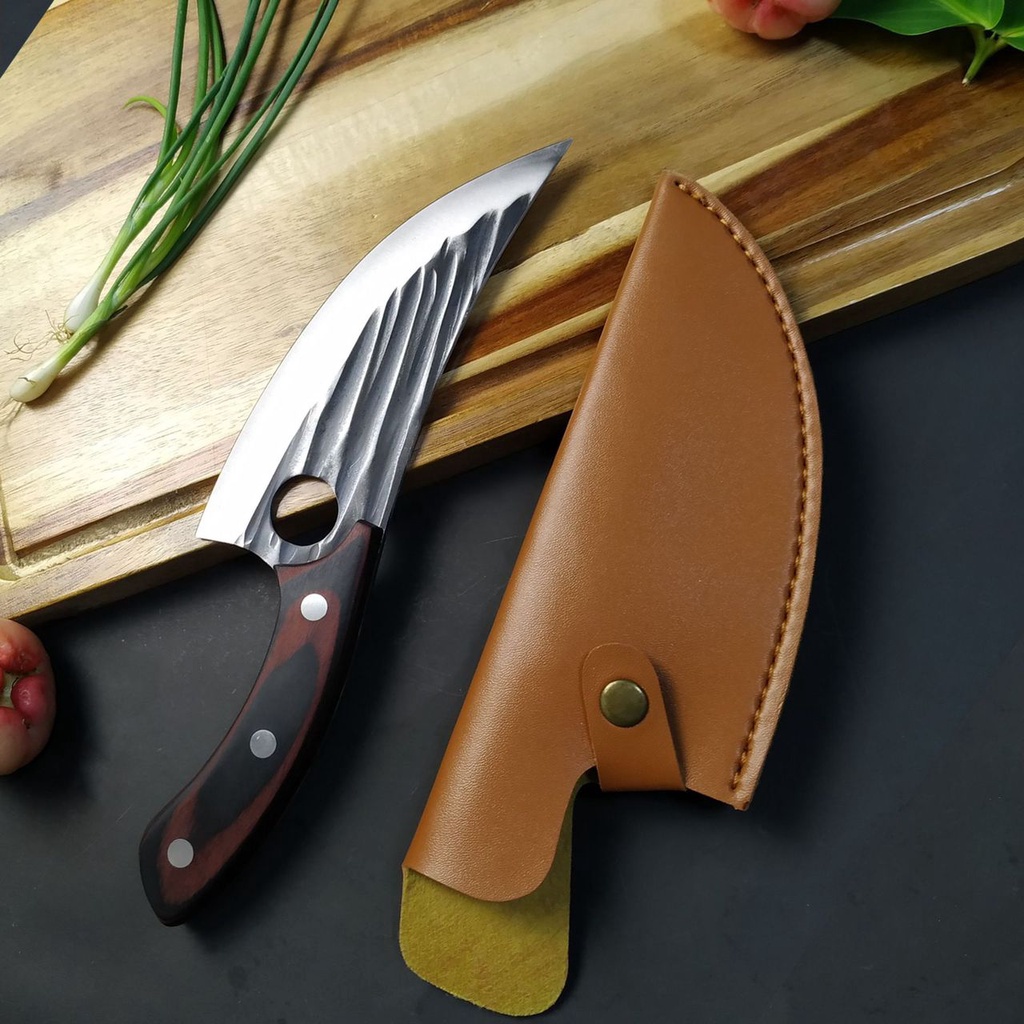 🔪RDY STOCK🔪Butcher Knife Stainless Steel Cleaver Knife Pisau Lapah ...