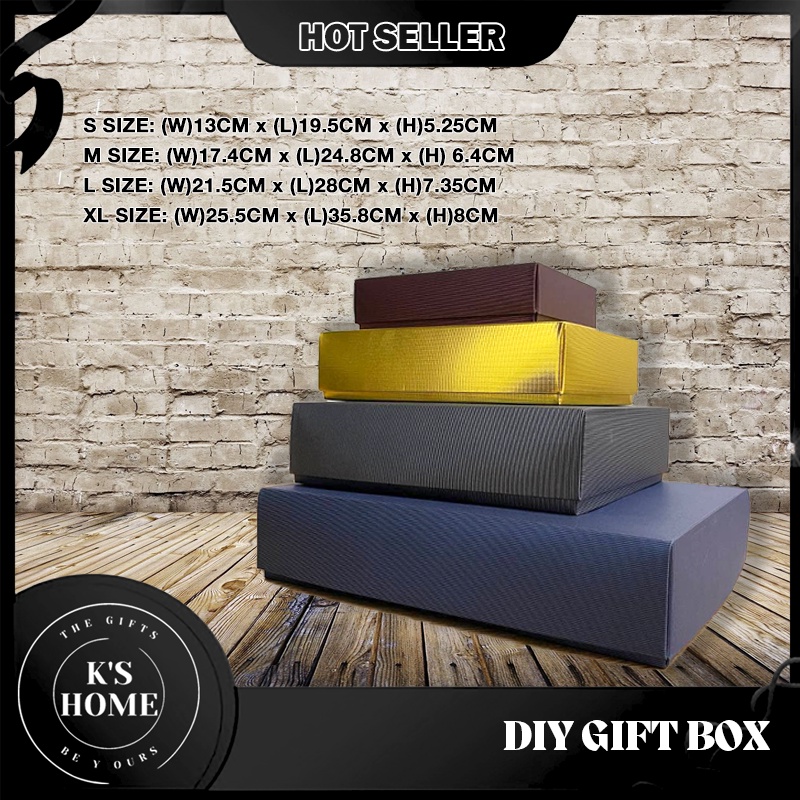 [ Ready Stock ] Bronzing Box Kotak Bouquet Surprise Gift Hadiah ...