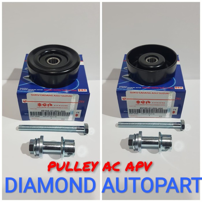Diamond PULLEY SET AC TENSIONER APV TYPE ORI | Shopee Malaysia
