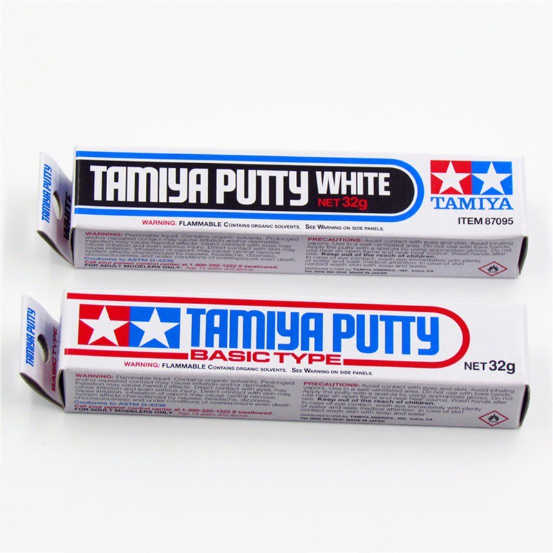 Tamiya Putty Basic Gray/Putty White 87053/87095 Net 32g (HOBBY TOOLS) | Shopee Malaysia