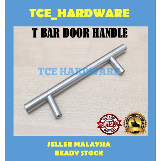T bar cabinets door handle Stainless Steel / kitchen cabinets pull ...