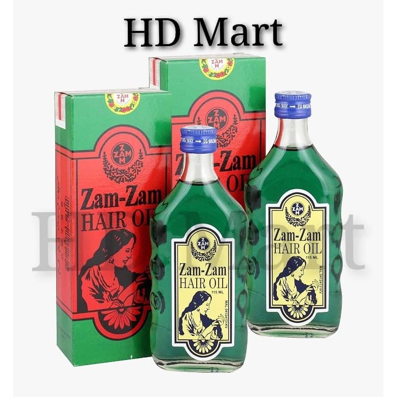 ORIGINAL ZAM ZAM OIL 115ml Minyak Zam Zam Hair Oil Ready Stock | Shopee ...