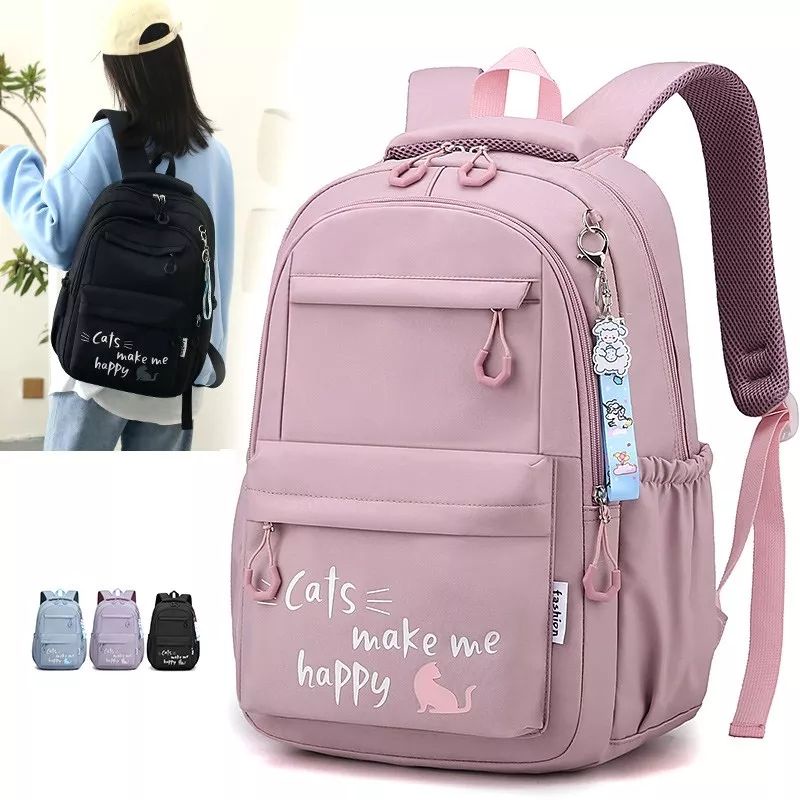 Women's Backpack Japanese Kawaii School Bag Girls Travel Backpack Large ...
