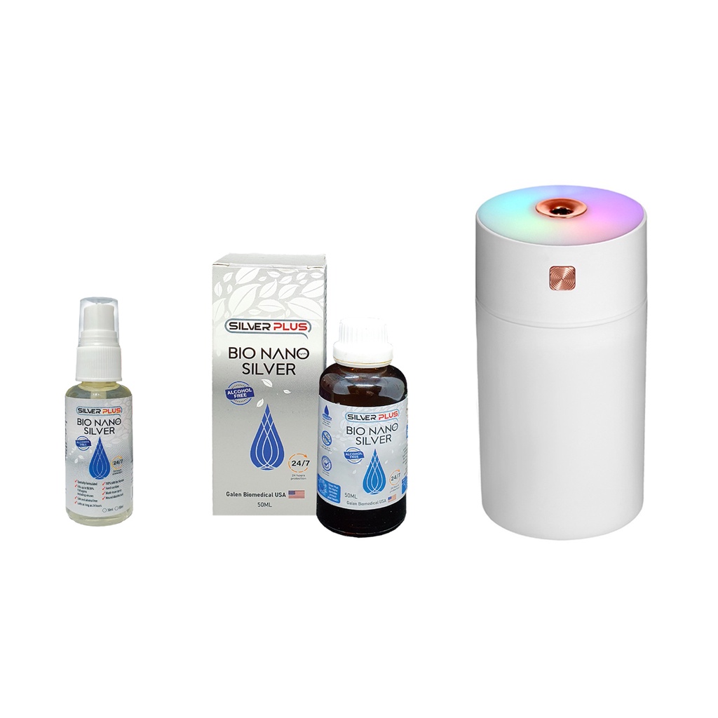 Silver Plus Bio Nano Silver 生物纳米银粒子 3 IN 1 Bundle | Shopee Malaysia