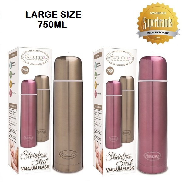 AUTUMNZ 750ML! STAINLESS STEEL Thermos Baby Thermos Vacuum Flask ...