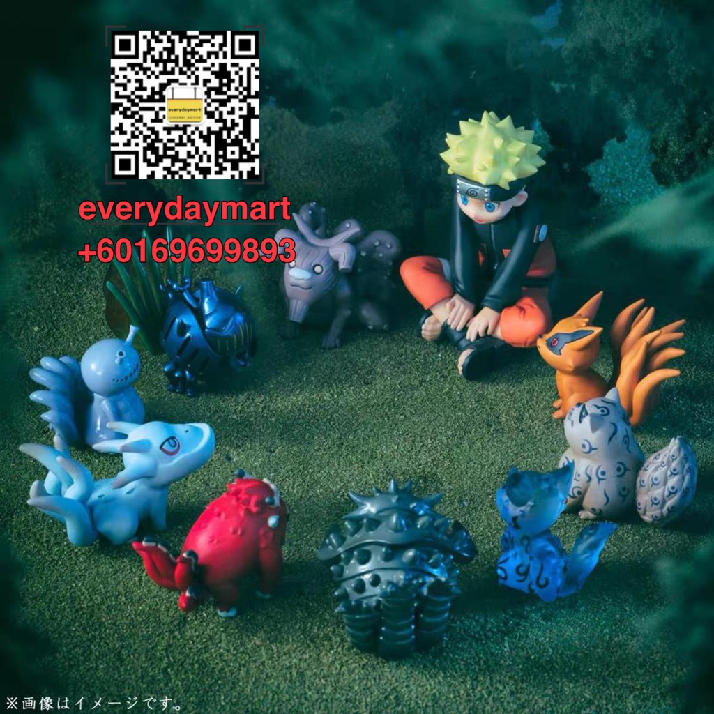 NARUTO SHIPPŪDEN🔥NARUTO UZUMAKI WITH TAILED BEASTS CHAKRA MONSTERS🔥Q ...