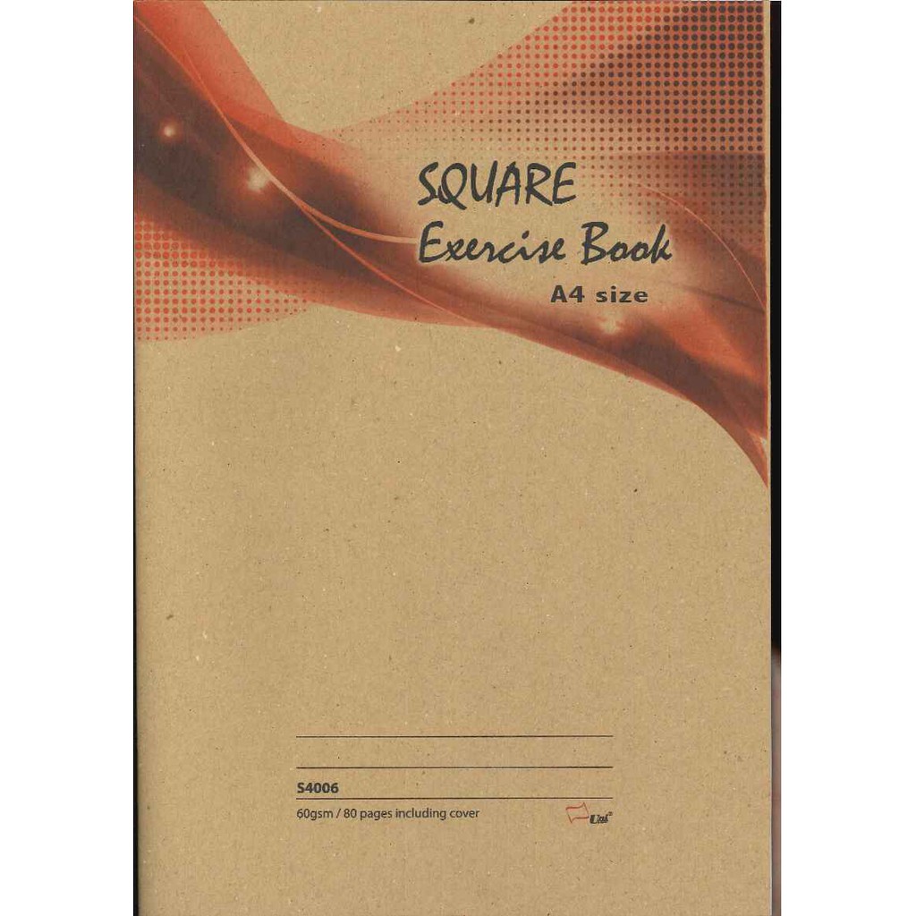 UNI S-4006 A4 size Exercise Book ( Square ) | Shopee Malaysia
