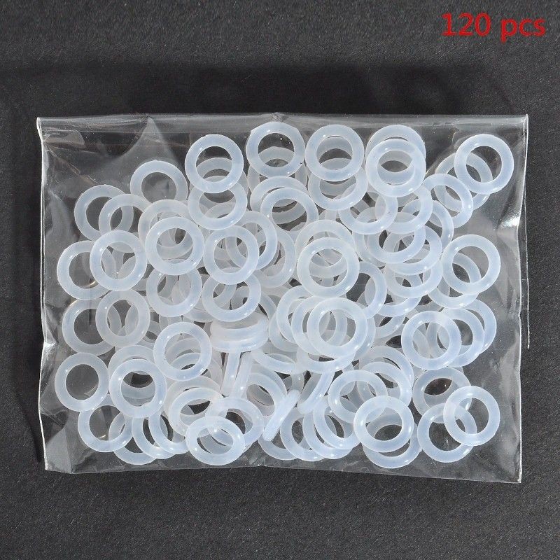 *Ready Stock*120Pcs White Rubber O-Ring Dampers Keycap For Mechanical ...