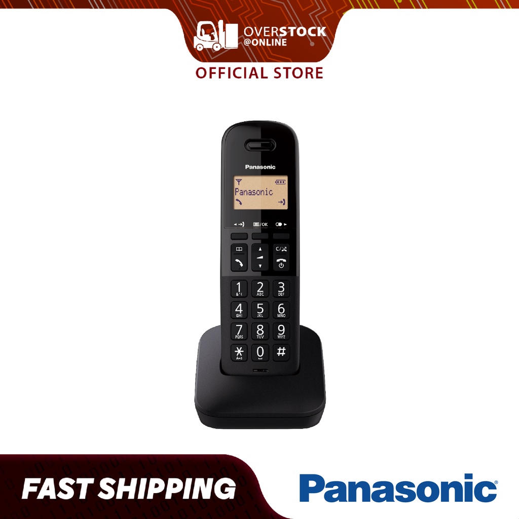PANASONIC Digital DECT Cordless Phone KX-TGB31 Home Office TM Unifi Maxis Telefon Rumah | Shopee ...