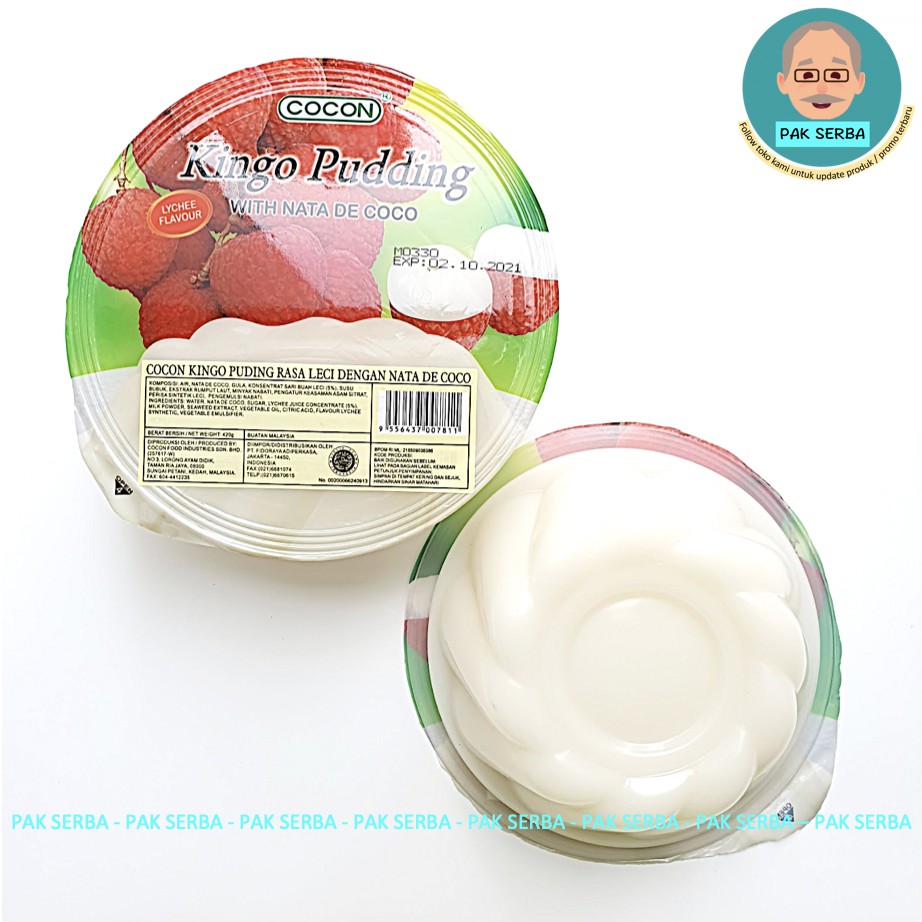 Cocon Kingo Lychee / pudding / Lychee flavored pudding | Shopee Malaysia