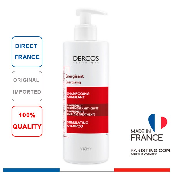 【New packaging】Vichy - Dercos Energising Shampoo 400ml | Shopee Malaysia