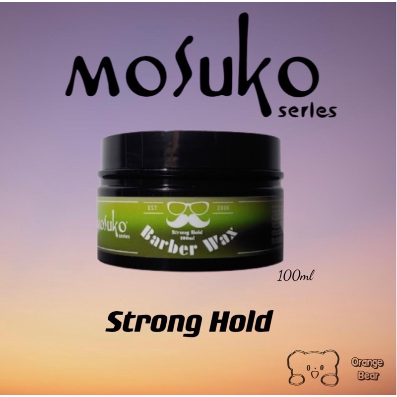 [READY STOCK] MOSUKO BARBER WAX 100ML (Pomade) | Shopee Malaysia