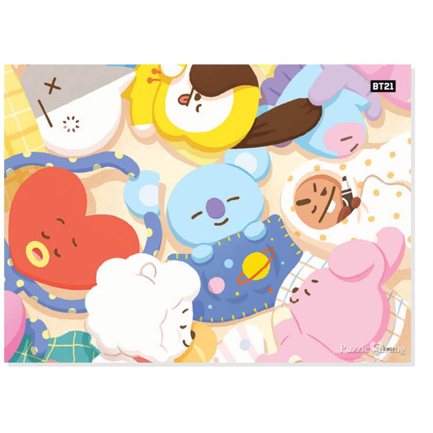 BTS BT21 Official 500Pieces Jigsaw Puzzle-Dreamland | Shopee Malaysia