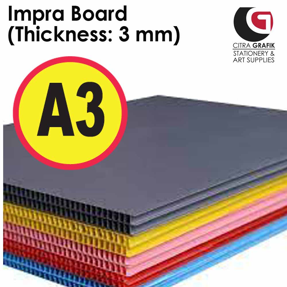 Impra Board | Corrugated Board | Straw Board 680mm X 766mm | A3 | A4 ...