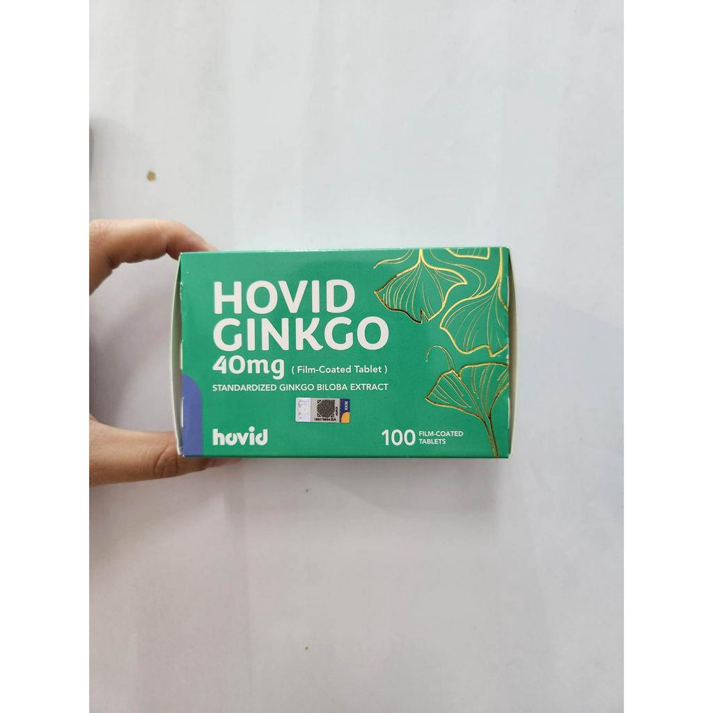 (EXP: 2/2026) Hovid Ginkgo 40mg 10x10's (box) | Shopee Malaysia