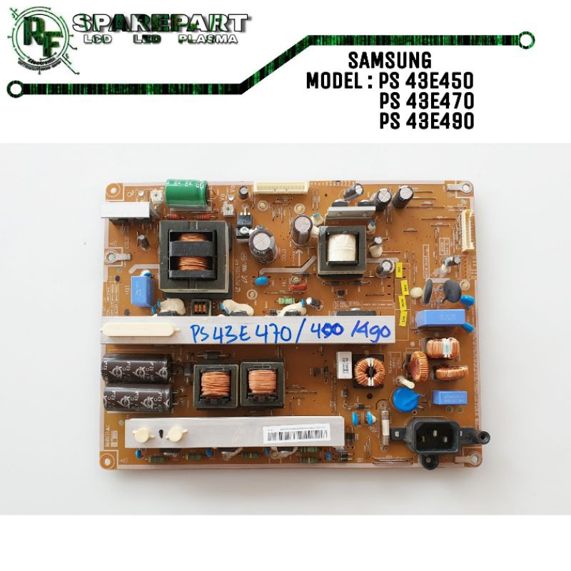 MESIN Psu POWER SUPPLY TV PLASMA SAMSUNG MACHINE REGULATOR PS43E450 ...