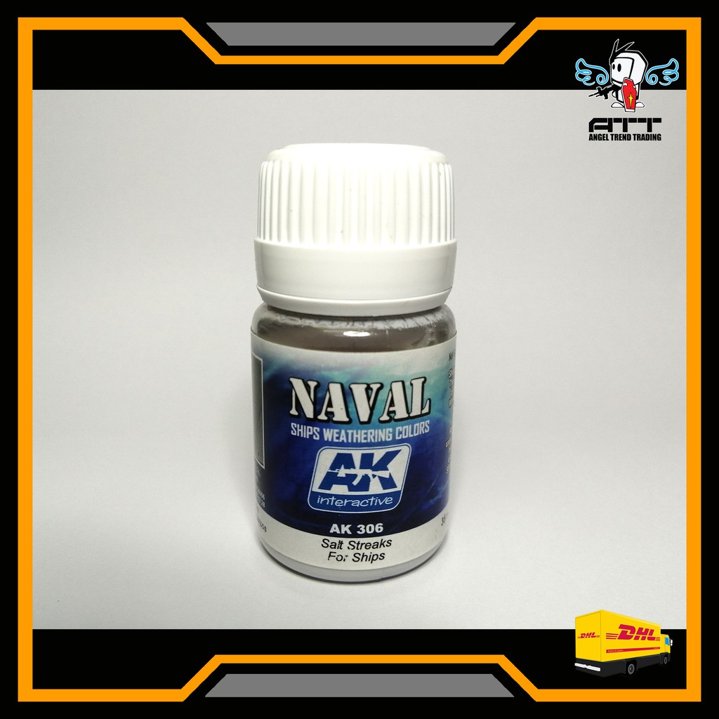 AK306 SALT STREAKS FOR SHIPS 35ML (Gunpla Gundam Paint Model Kit Resin ...