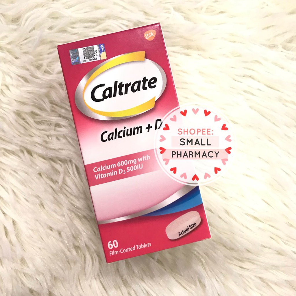 Caltrate Calcium Calcium 600mg Vitamin D3 500iu Calcium 600mg