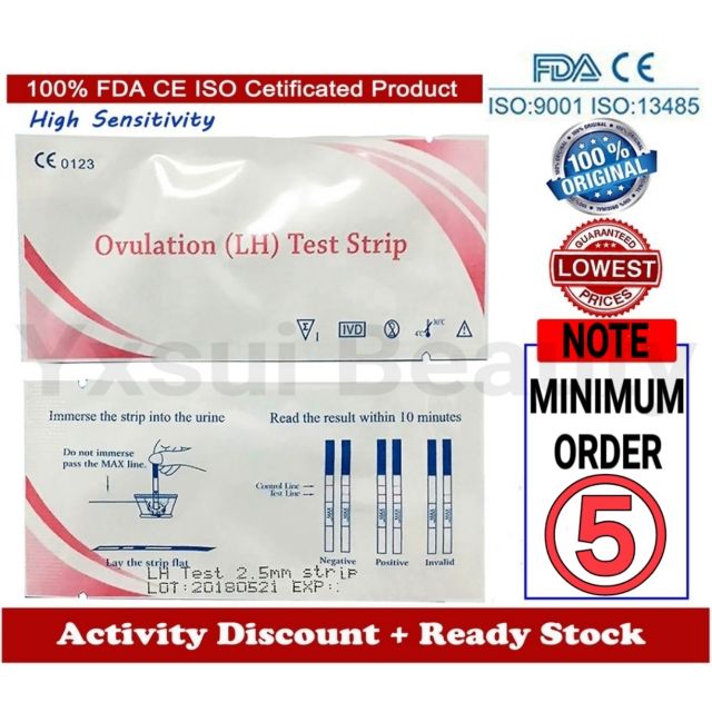 (READY STOCK!) OPK LH Ovulation Prediction Kit (Cek Kesuburan) | Shopee ...