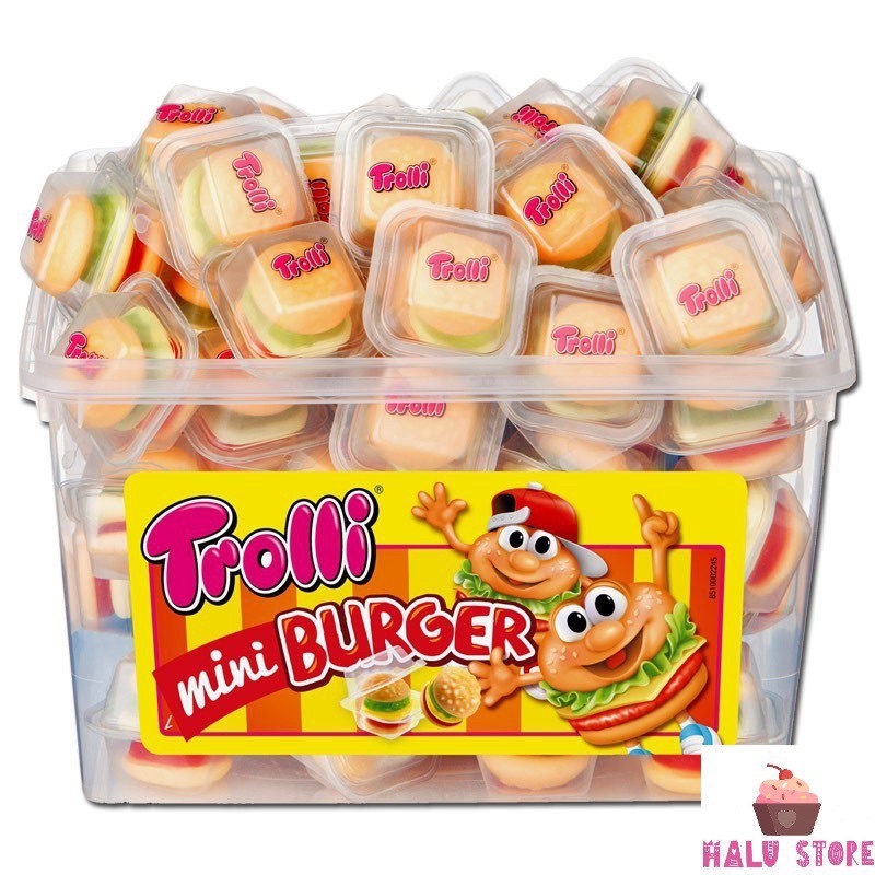Trolli Mini Burger 600g German Marshmallows | Shopee Malaysia