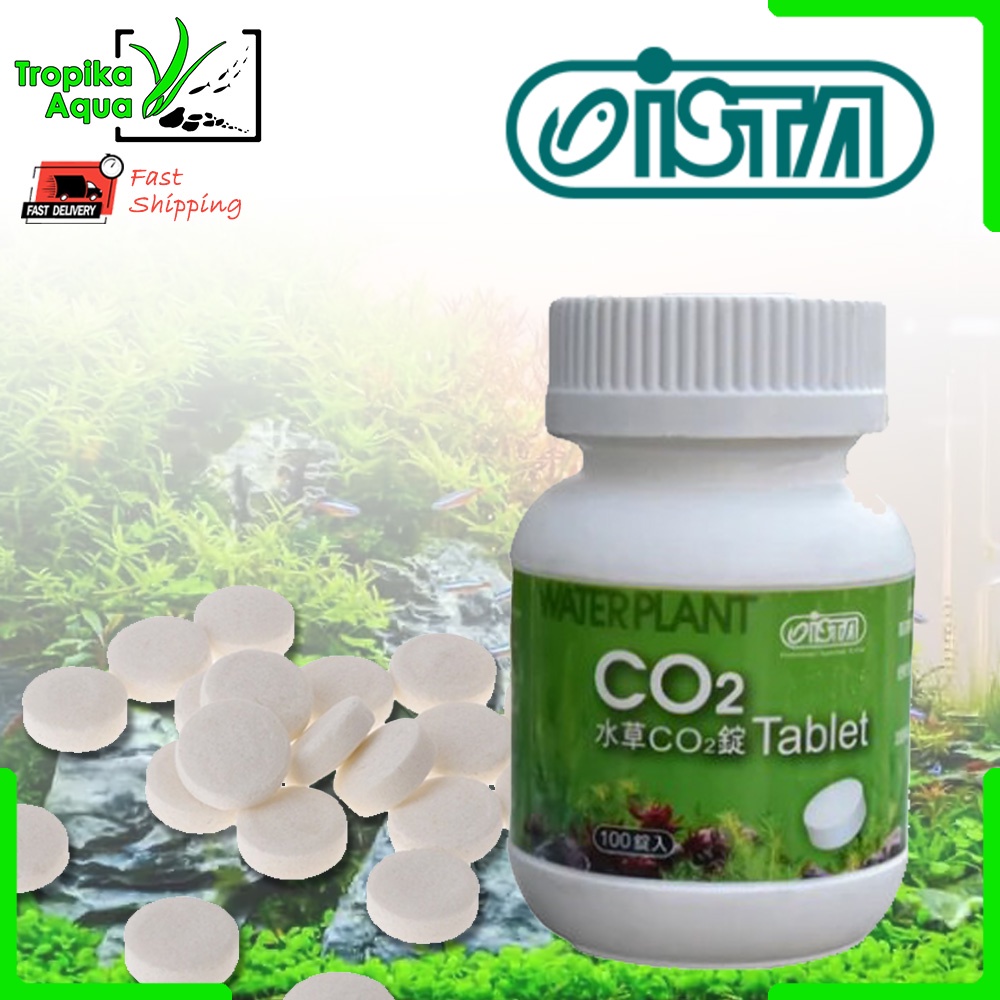 ISTA CO2 Tablet - aquarium plant carbon dioxide tablet 100 pcs | Shopee ...