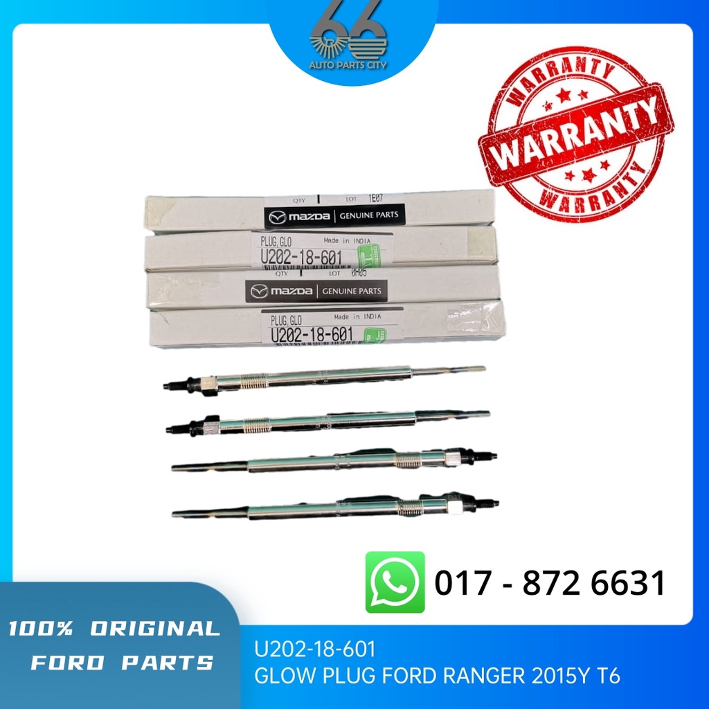 HEATER PLUG FORD RANGER T6 ORIGINAL | Shopee Malaysia