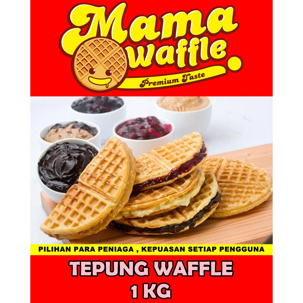 Tepung Waffle Mama Waffle | Shopee Malaysia