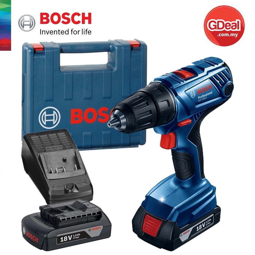 BOSCH GSR 180-LI 18V Cordless Drill / Driver - 06019F81L0 | Shopee Malaysia
