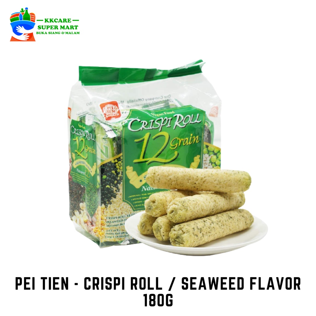 Pei Tien - Crispi Roll / Seaweed Flavor - 180g | Shopee Malaysia