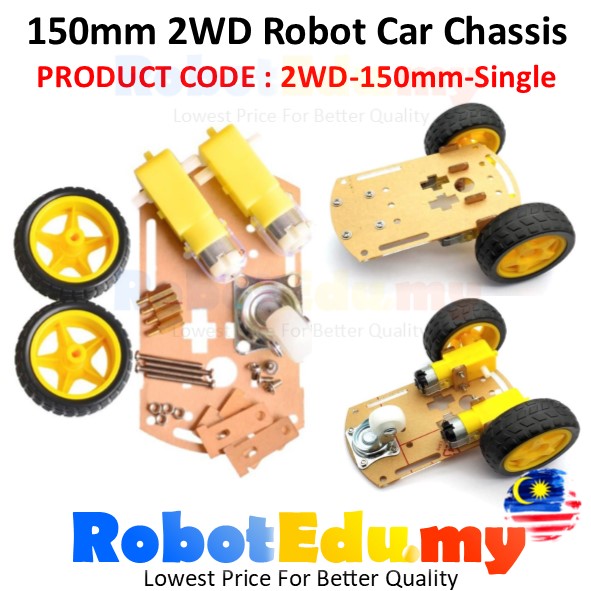 2WD 4WD Acrylic Aluminium Single / Double Layer Mini Large Round 6V DC ...