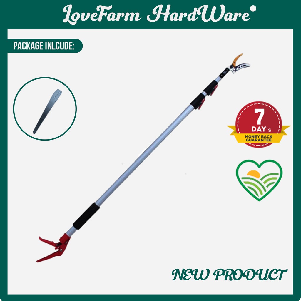 𝗟𝗼𝘃𝗲𝗳𝗮𝗿𝗺 Fruit Picker and Cutter Tree Branches Pruner up to Extendable ...