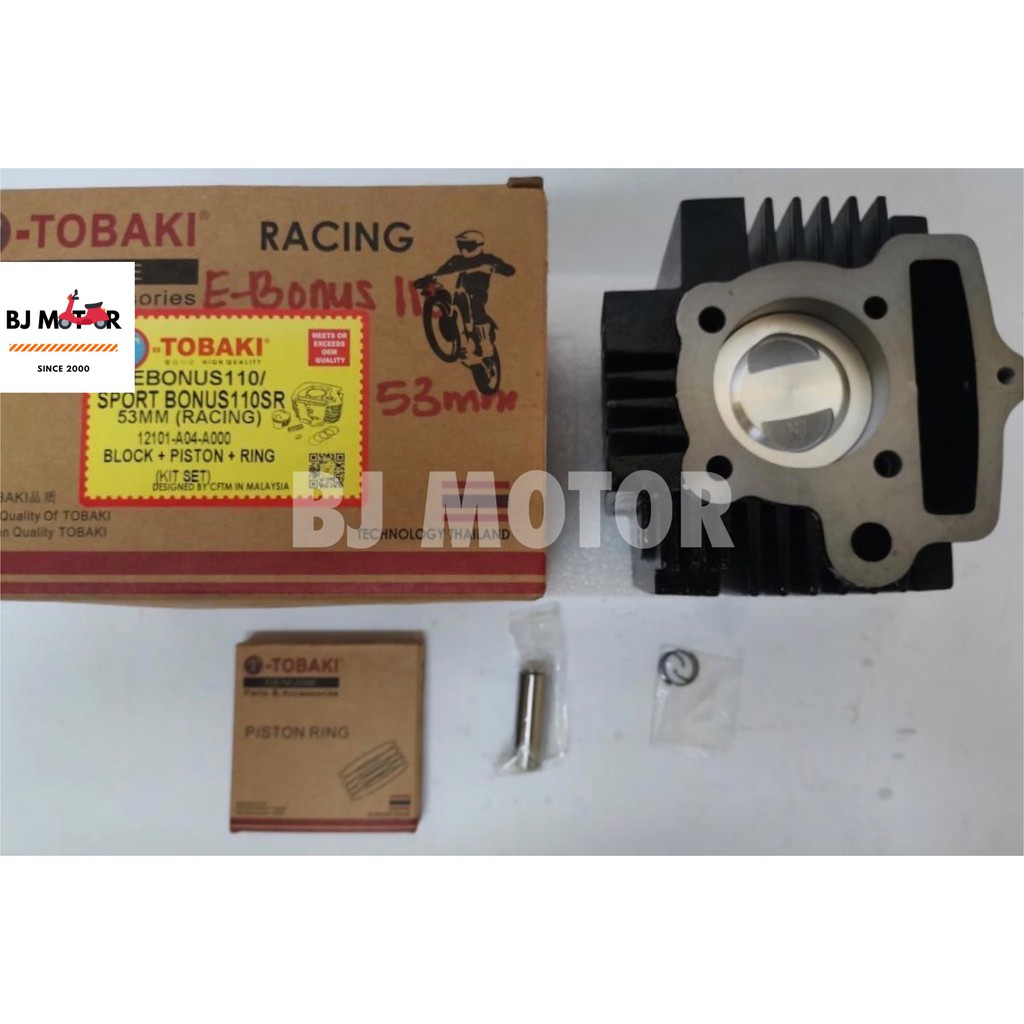 SYM E BONUS / EBONUS 110 /EBONUS110SR / SPORT BONUS (53MM)TOBAKI Racing ...