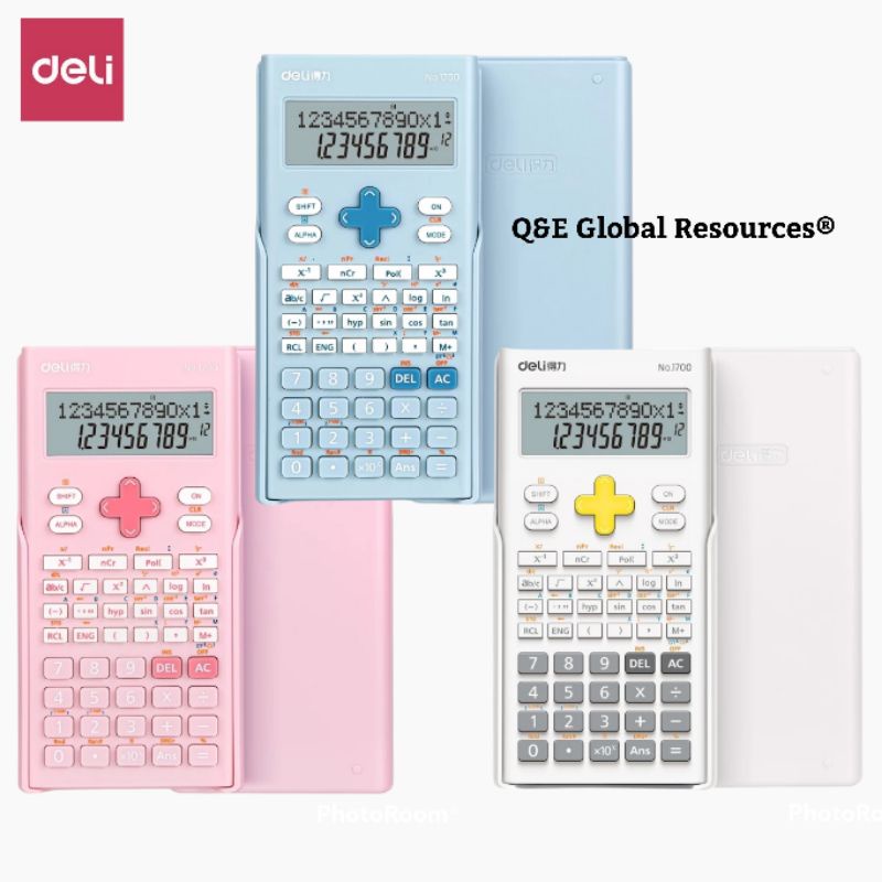 [READY STOCK 🇲🇾] - DELI Scientific Calculator Ouyang Nana Series 240F ...