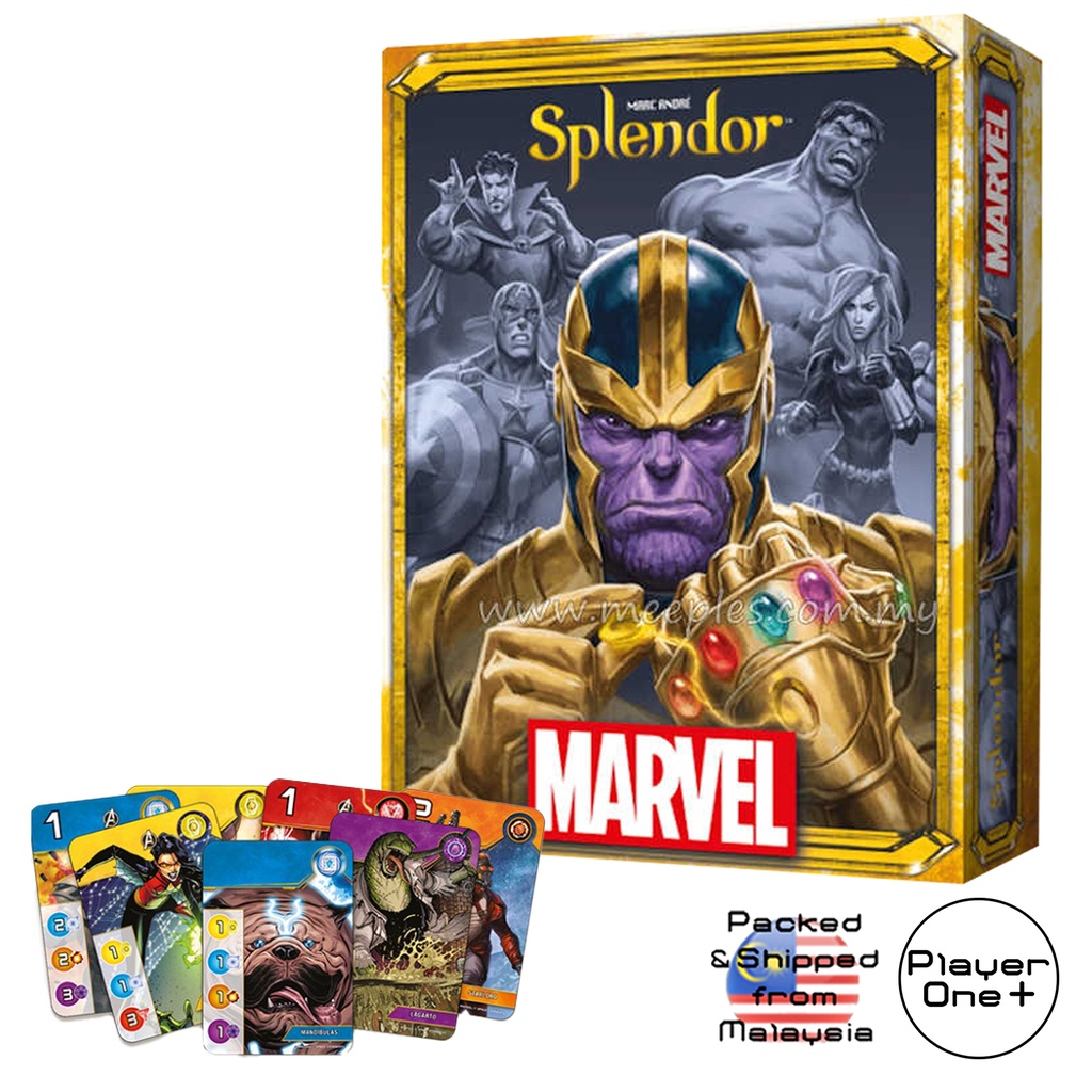 Splendor Marvel Board Game Fun Party Games Card Games For Friends And ...