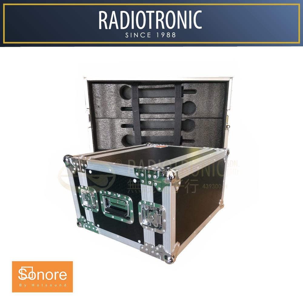 Sonore Hotsound 6U Microphone Rack Case With 4 Mic Holders | Shopee ...