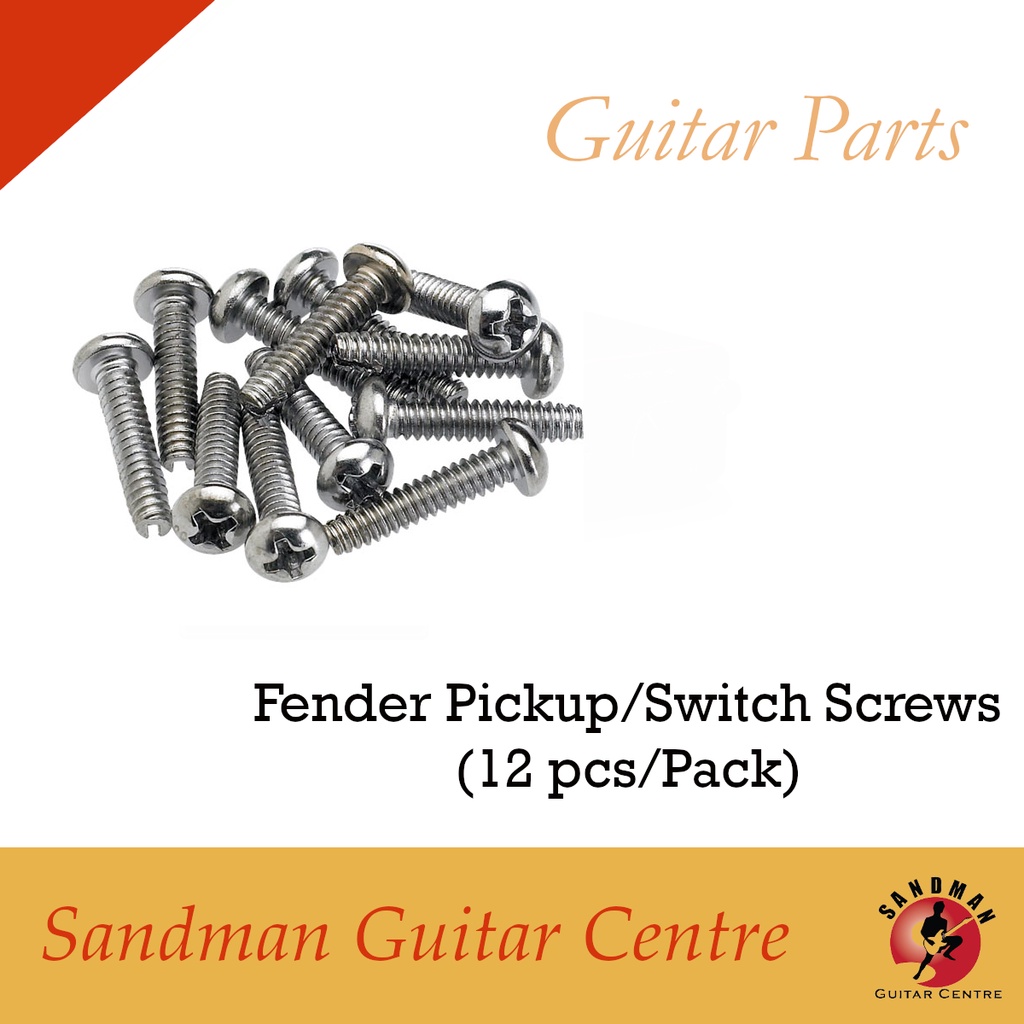 Fender Pickup/Switch Screws (12pcs/Pack) | Shopee Malaysia
