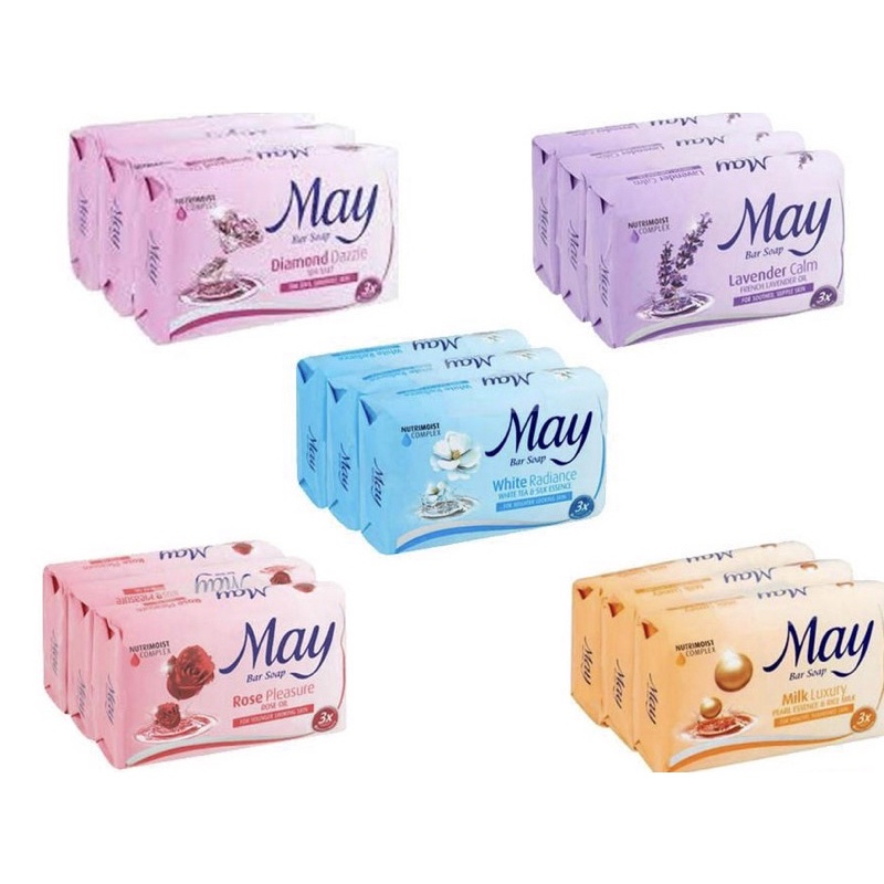 May Bar Soap 3 x 80g | Shopee Malaysia